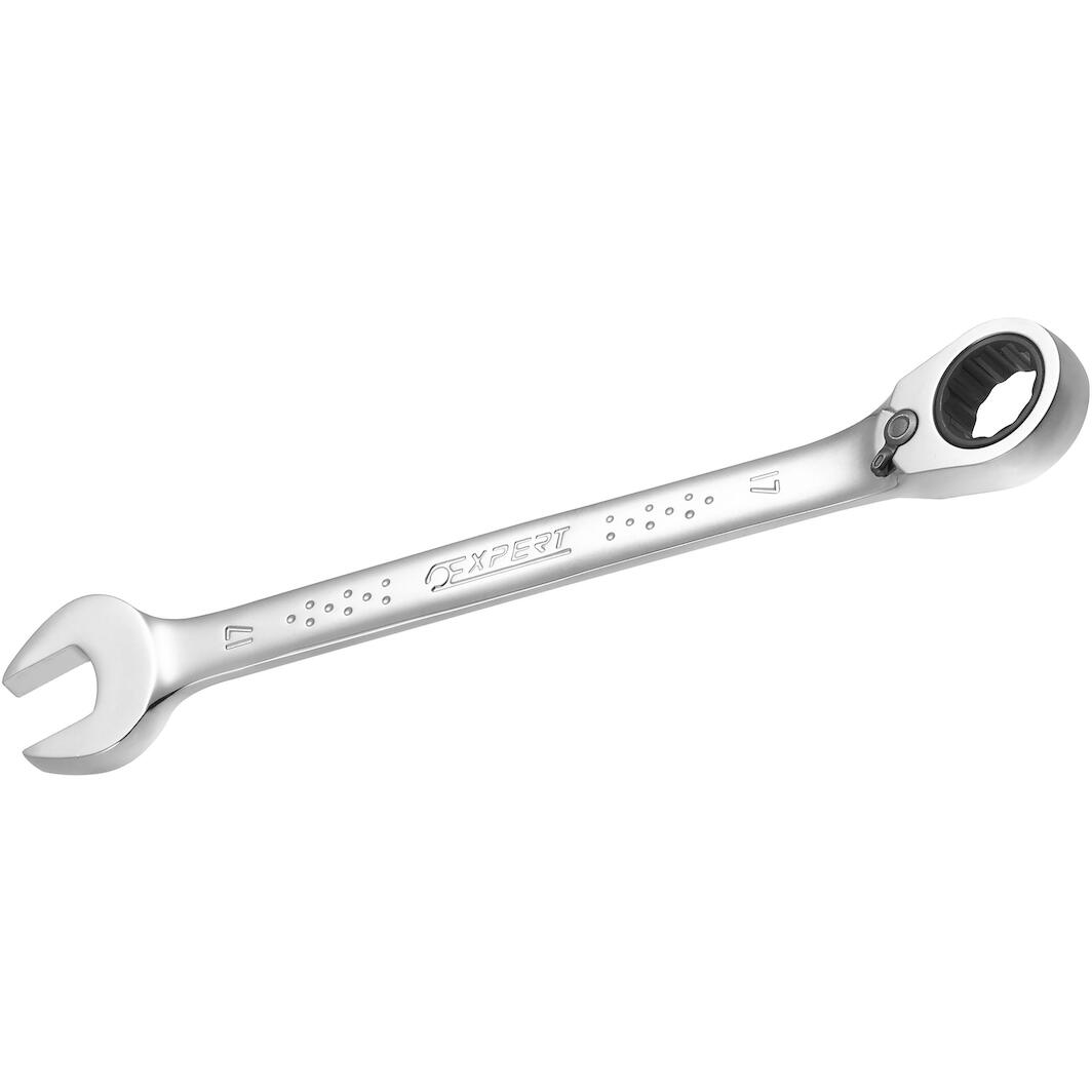 EXPERT E113309 ratchet ring spanner 17 mm | Klium