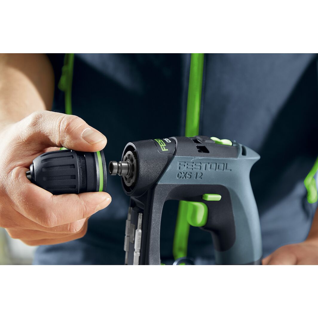FESTOOL CXS 12 2,5-Plus cordless drill in SYS3 M 187 SYSTAINER (2x 2.5Ah battery + charger ...