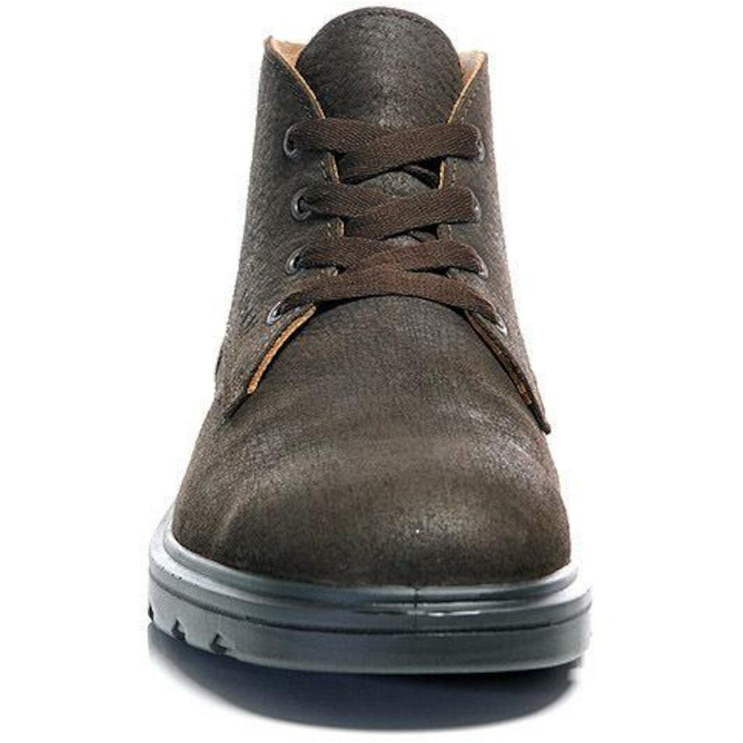 ELTEN NIKOLAS XW ESD S3S safety shoe for medium wide feet half-high (brown) - 763371-46 | Klium