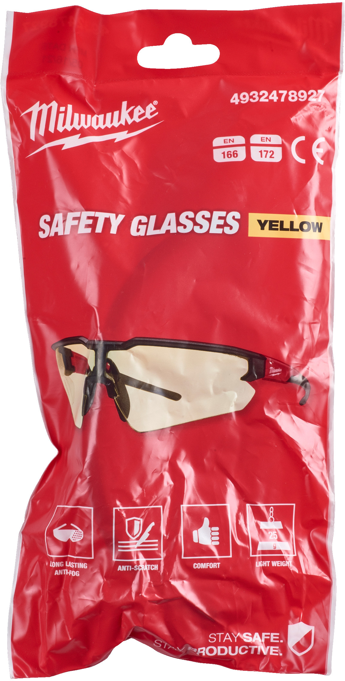 MILWAUKEE 4932478927 safety goggles clear | Klium
