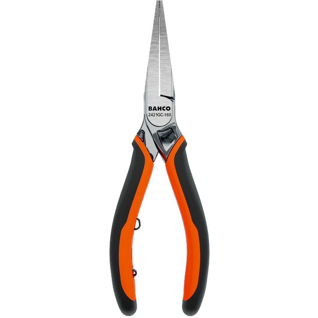 BAHCO 2421GC-160IP flatbed pliers ERGO long two-component handles ...