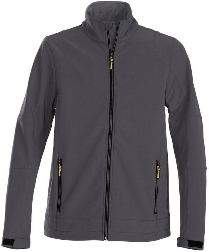 PRINTER TRIAL softshell jacket steel grey - 2261044-935-11 | Klium
