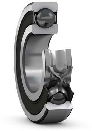 SKF 6212-2RS1/HC5C3WT hybrid ceramic groove ball bearing with seal on ...