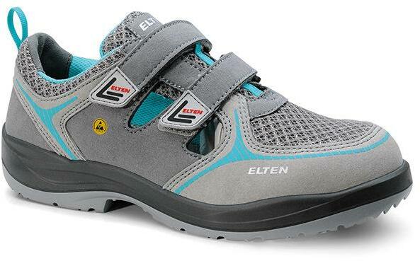ELTEN MILA EASY ESD S1 women's safety sandal grey - 74710-42 | Klium