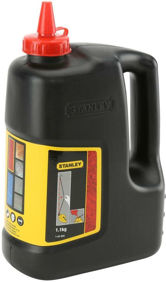 STANLEY 1-47-919 striking line powder red 1000g | Klium