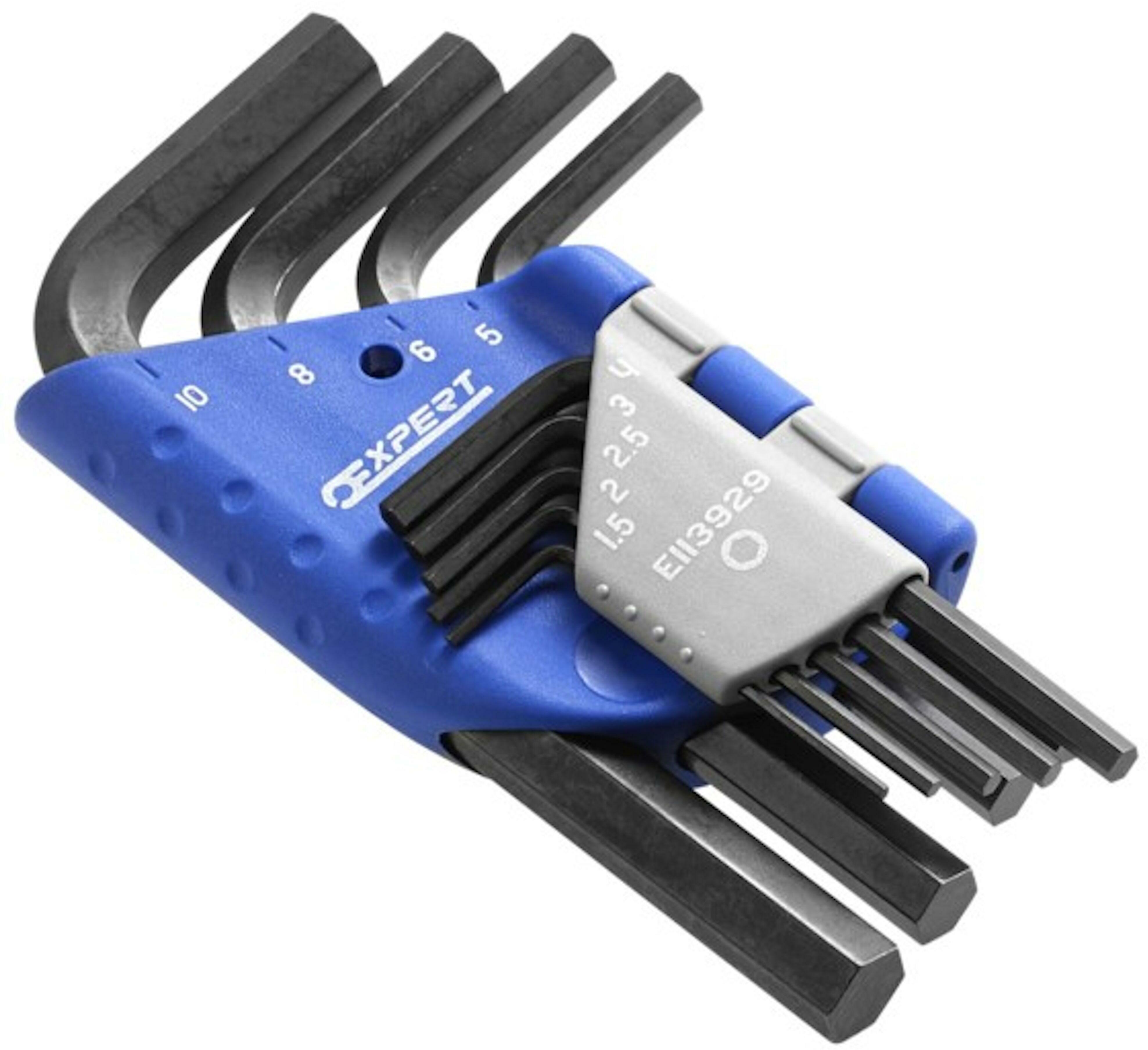 EXPERT E113929 hexagon Allen wrench set 1.5-10mm 9-piece | Klium