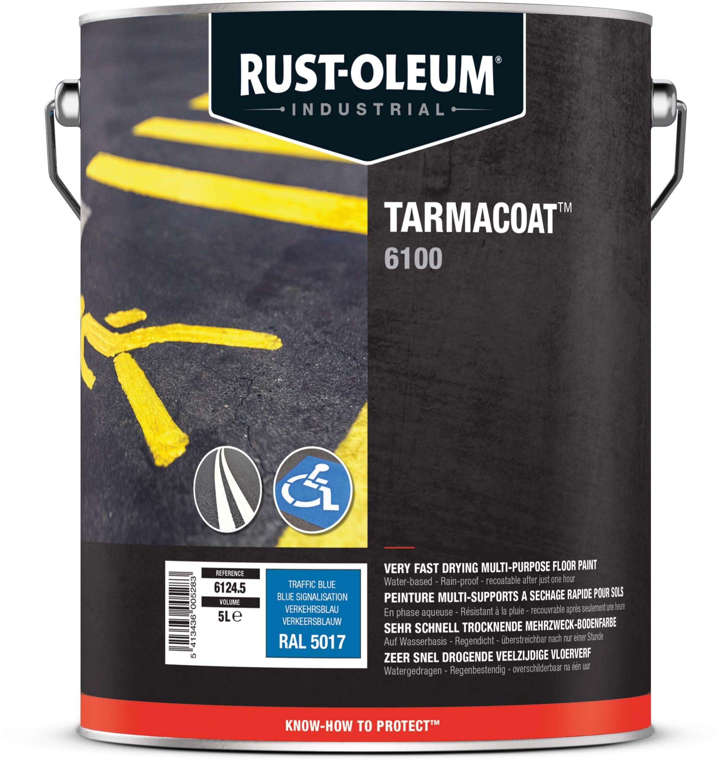RUST-OLEUM 6124.5 Tarmacoat quick-drying versatile floor paint traffic ...
