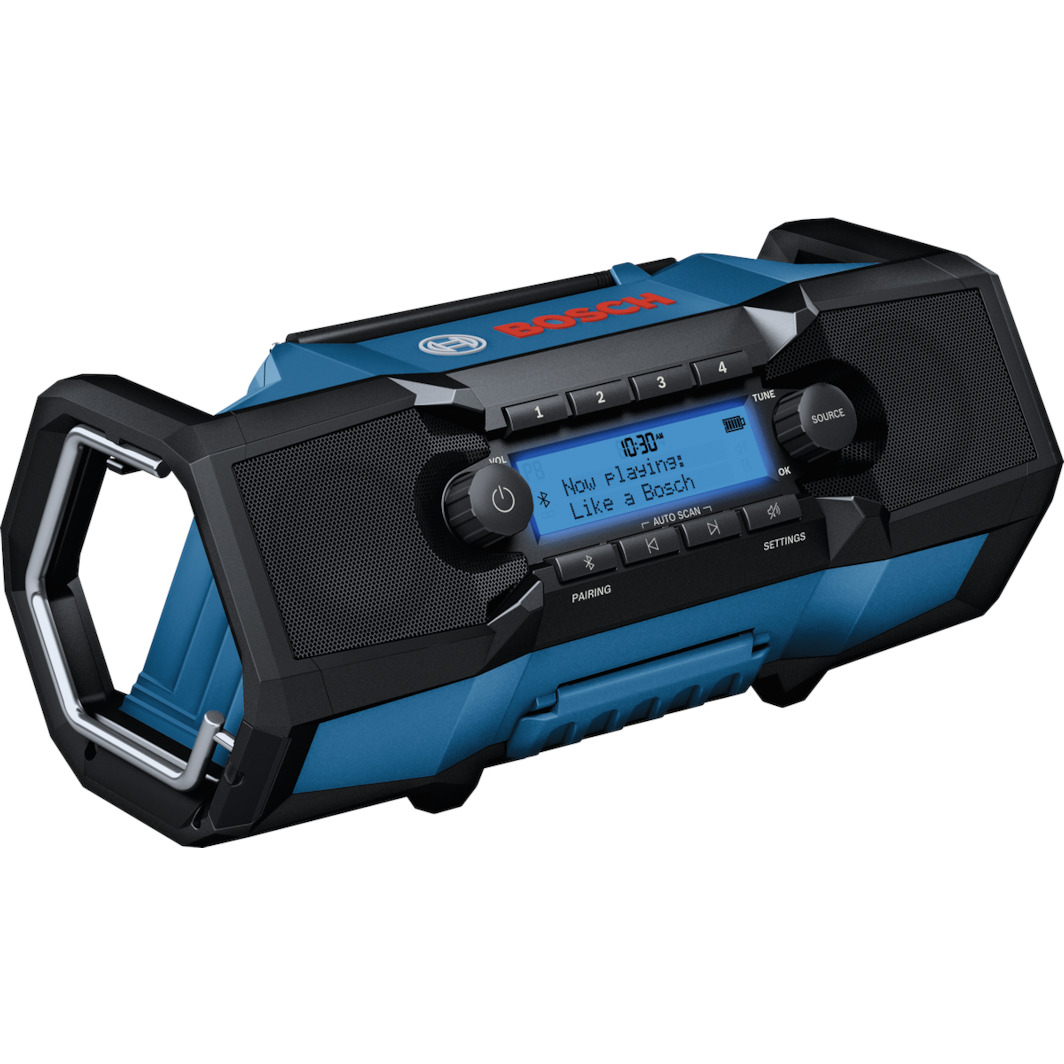 BOSCH GPB18V-3SC Heavy duty battery radio Bluetooth DAB+/FM ...