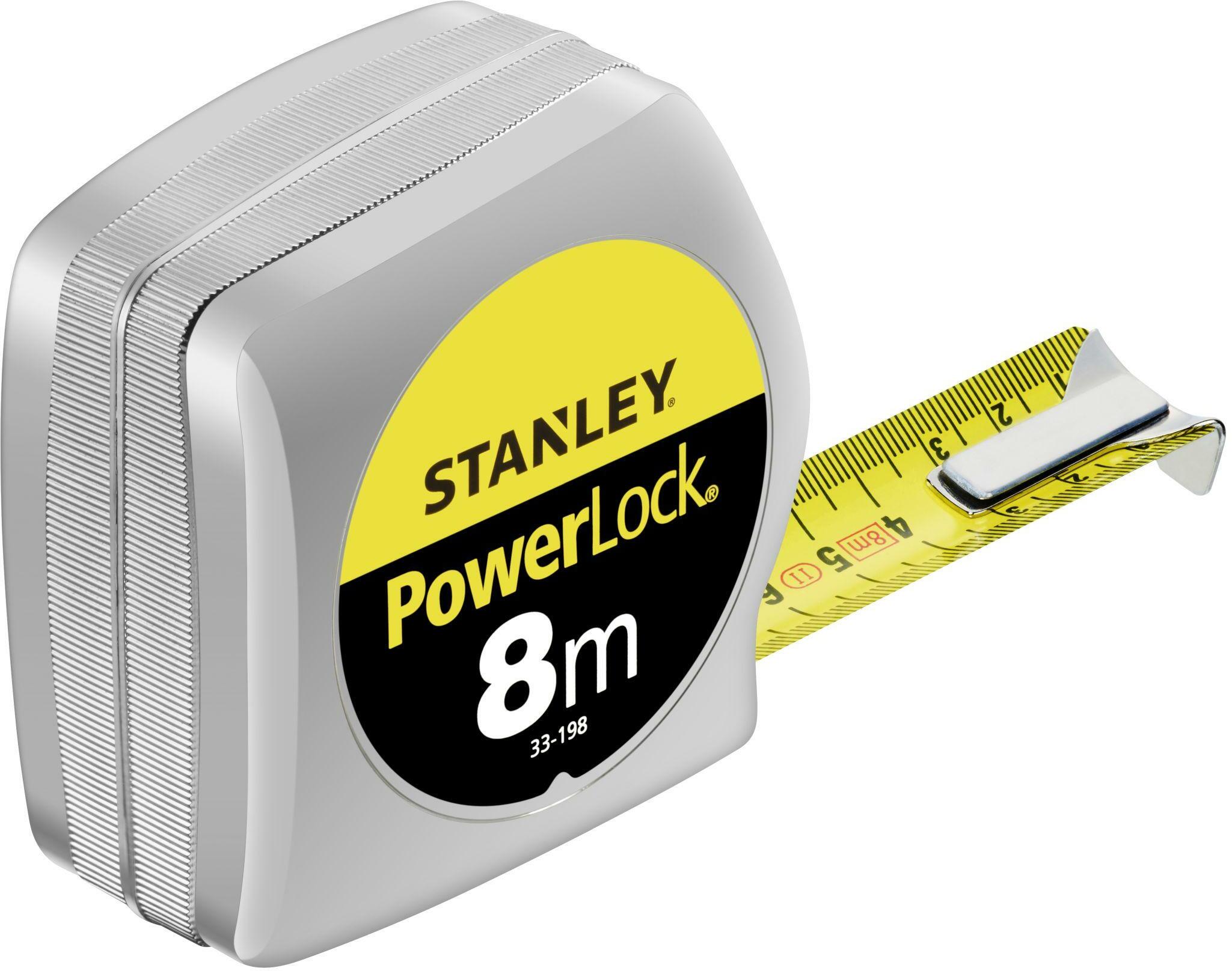 STANLEY 0-33-198 powerlock 8m - 25mm tape measure | Klium