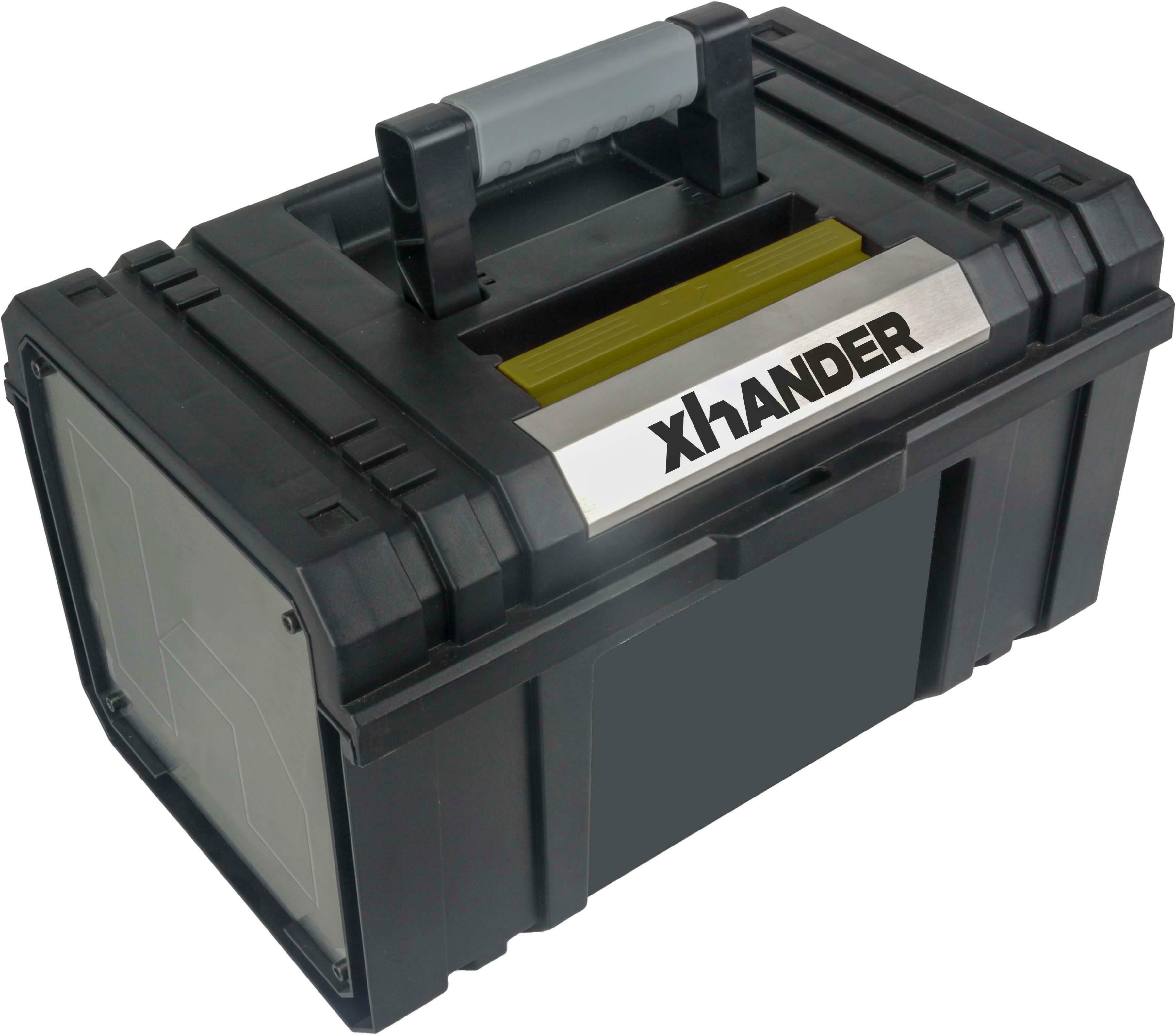XHANDER 69141862 reinforced plastic tool box 380 x 240 x 230 mm | Klium