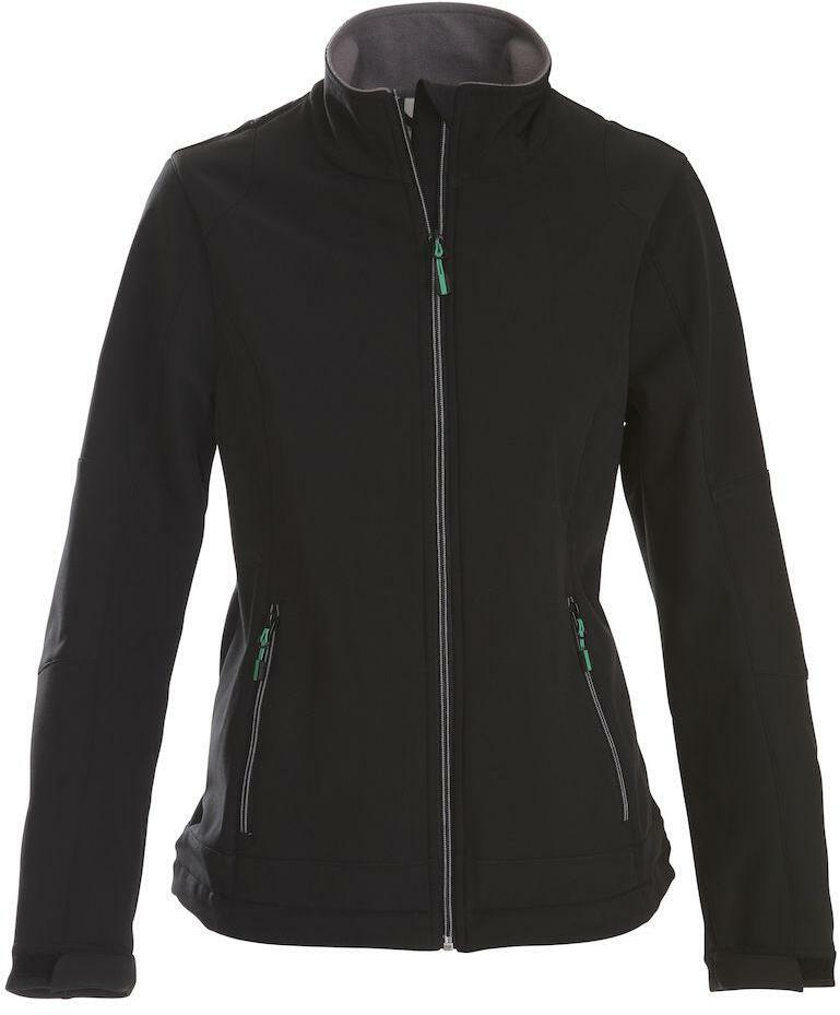 PRINTER TRIAL LADY softshell jacket black - 2261045-900-8