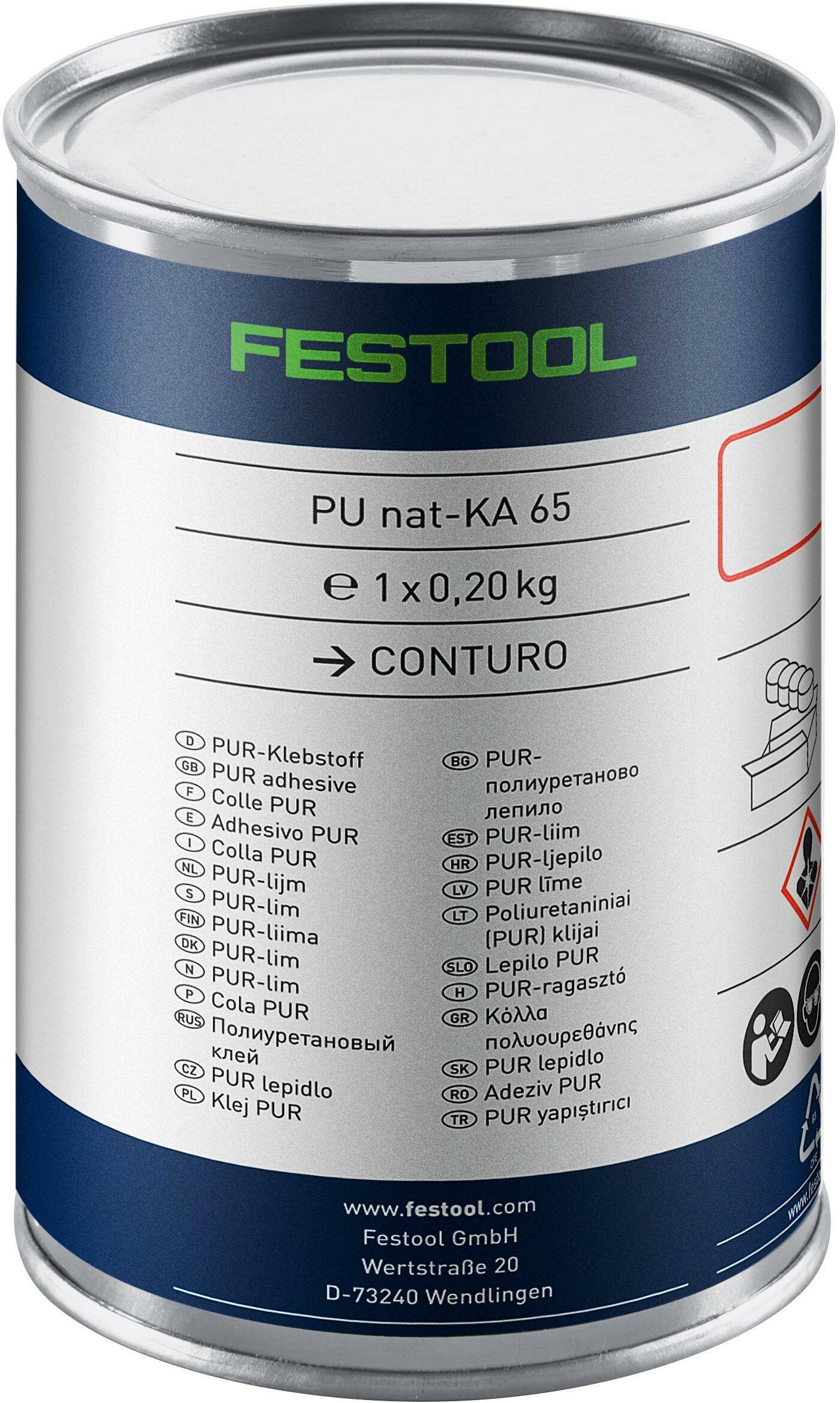 FESTOOL PU NAT 4X-KA 65 pu glue natural - 200056 | Klium