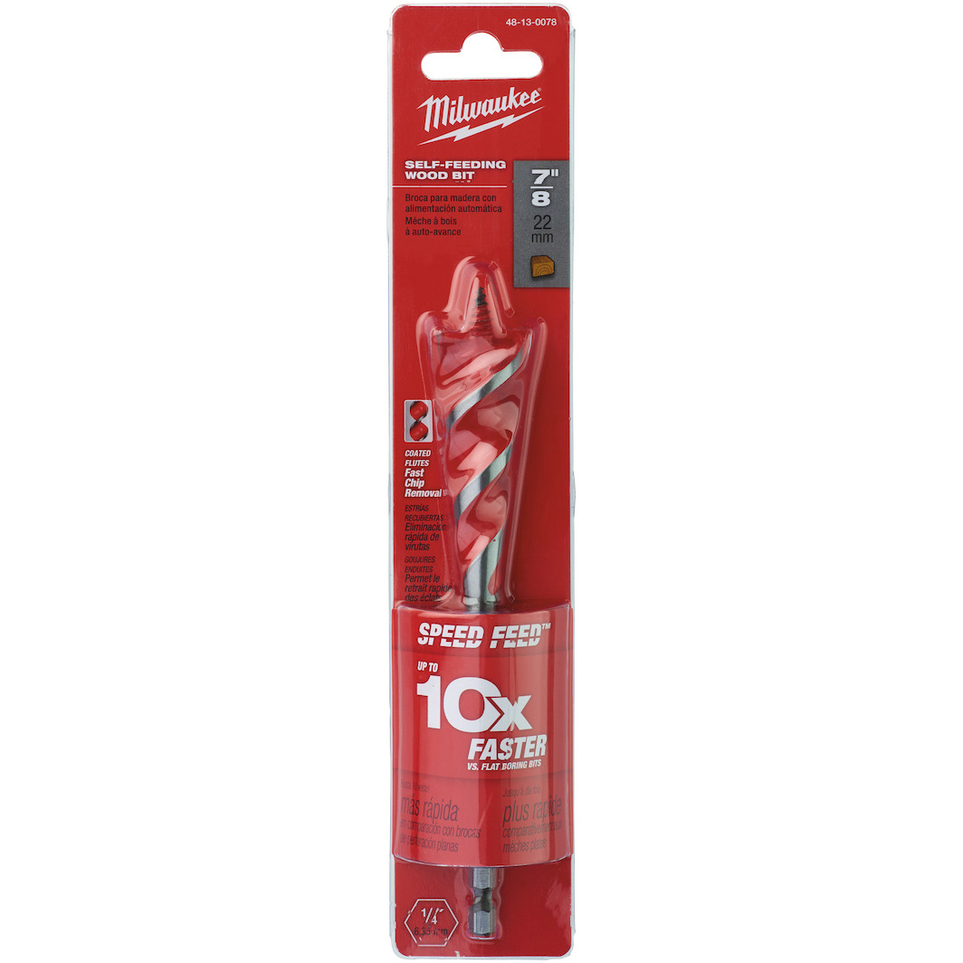 MILWAUKEE 4932479474 SPEEDFEED wood drill bit 22x165mm | Klium
