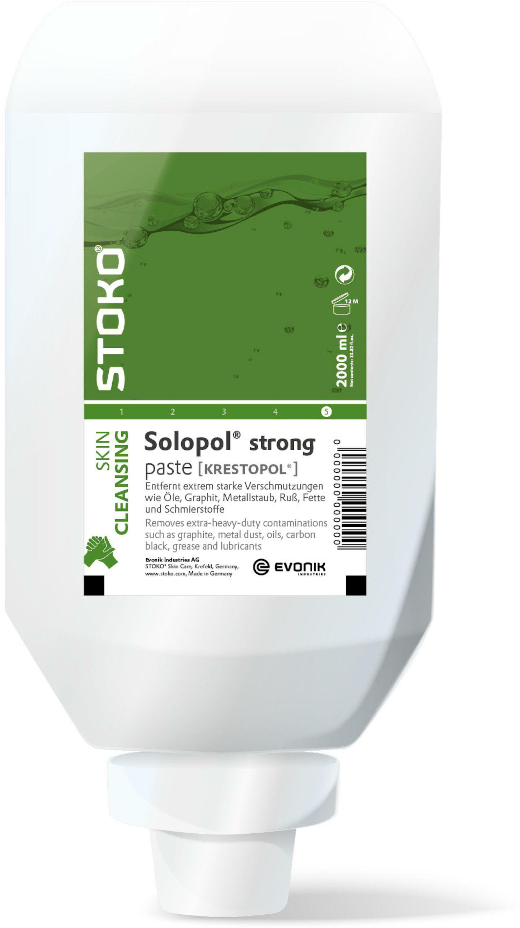 DEB STOKO Solopol Strong hand cleaner for heavy soiling (2l softbox ...