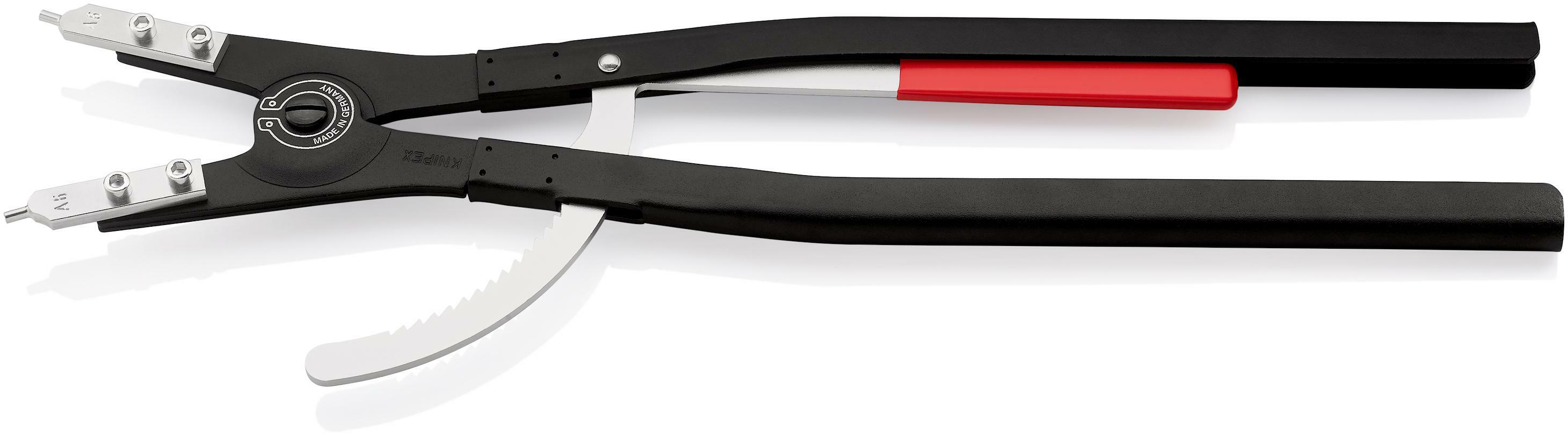KNIPEX 46 10 A6 circlip pliers for outer rings on axles black powder ...