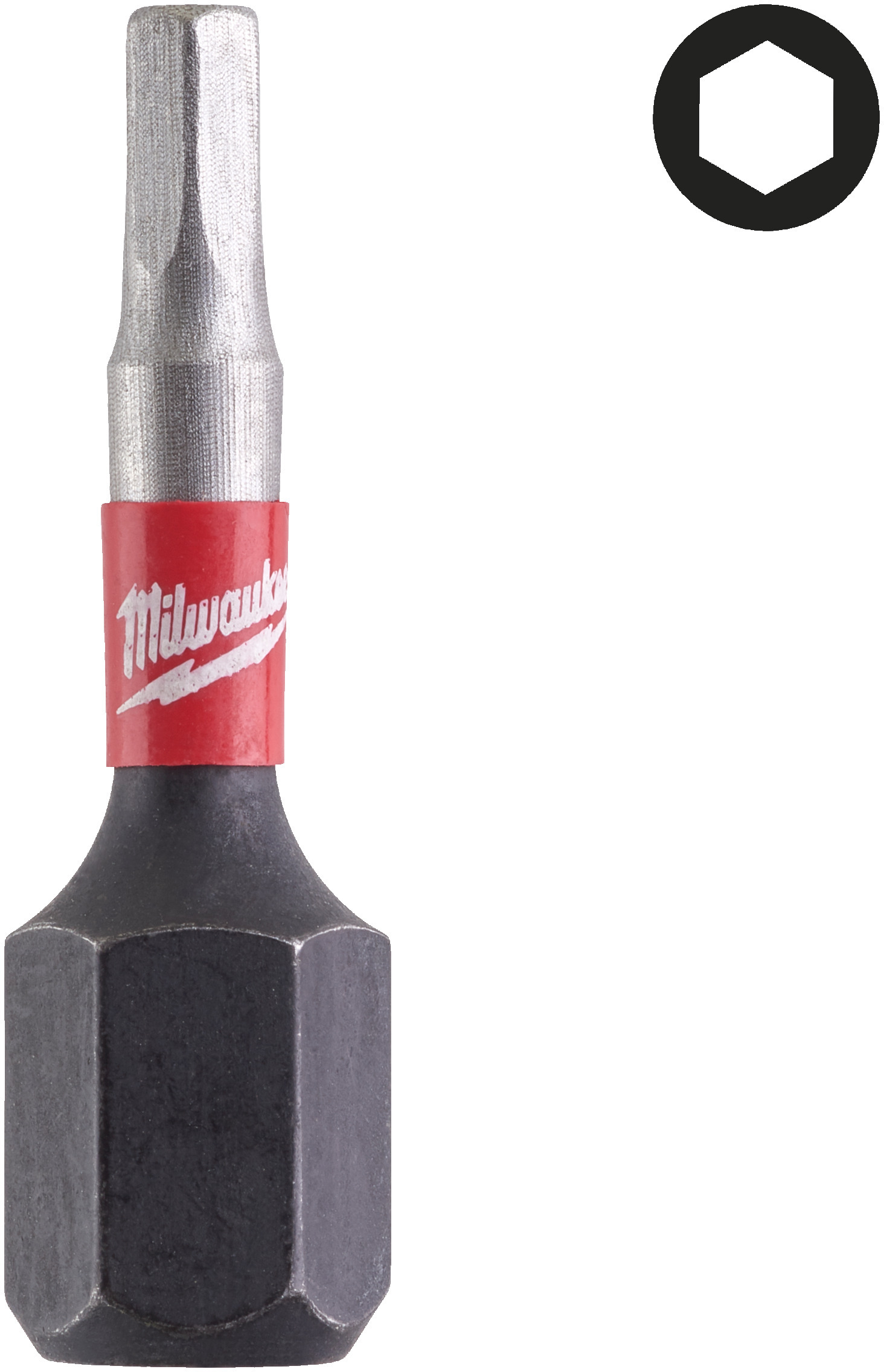 MILWAUKEE 4932500382 screwdriver bit SHOCKWAVE Hex6 25 mm (3 pcs) | Klium