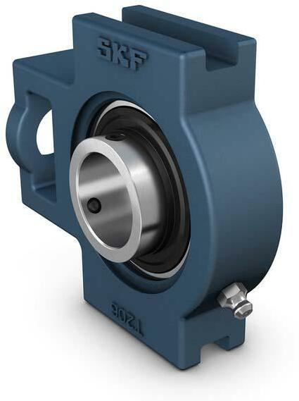 SKF UCT 209/H take-up unit with plug-in ball bearing, locking with set screw and widened inner ...