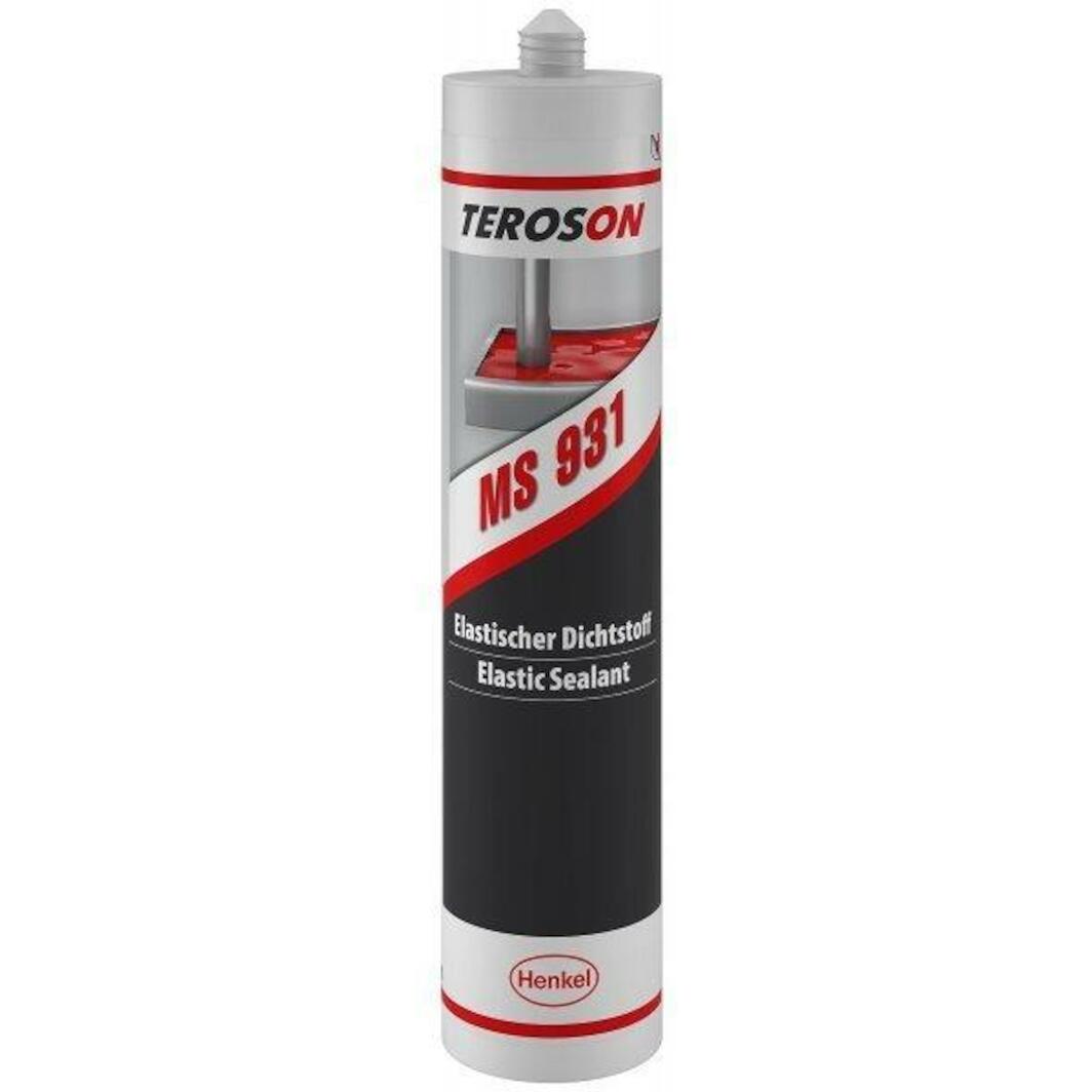 TEROSON TEROSTAT MS 931 elastomer adhesive grey (290 ml standard tube ...