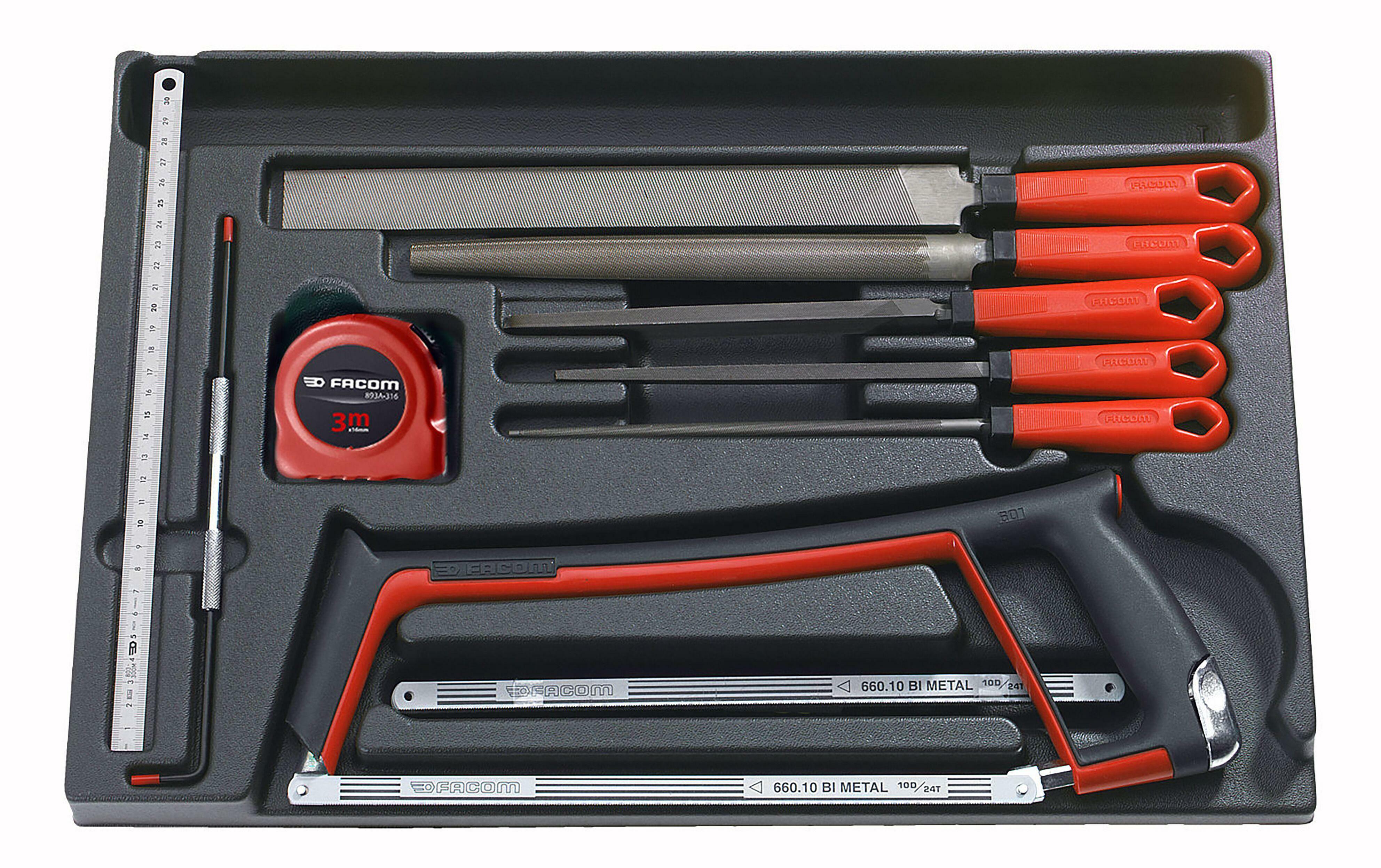 FACOM MOD.601 module with saw, gauge and files 19-piece | Klium