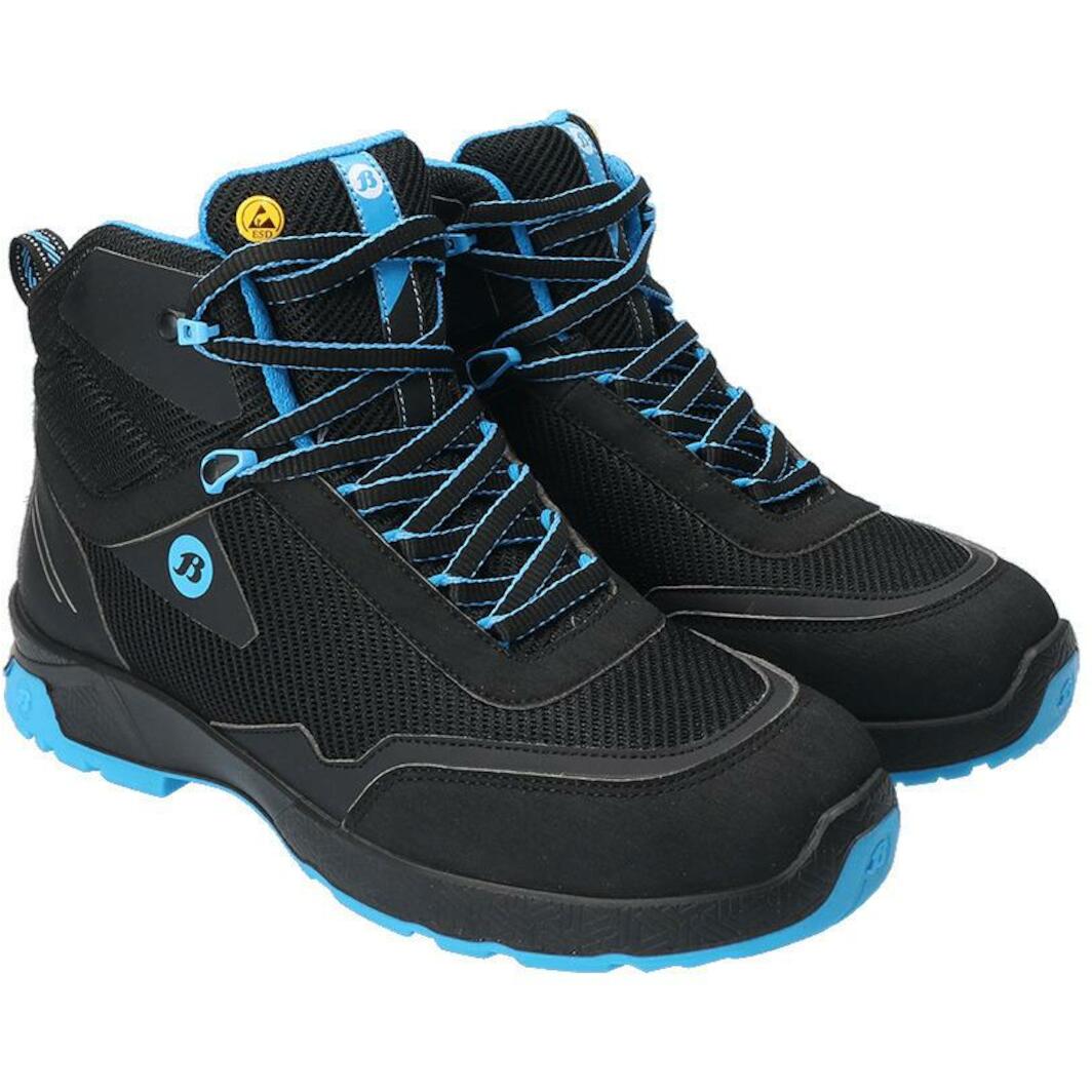 BATA SUMM ONE ESD S3 safety shoe high (black/blue) - 759-6359100 41 | Klium