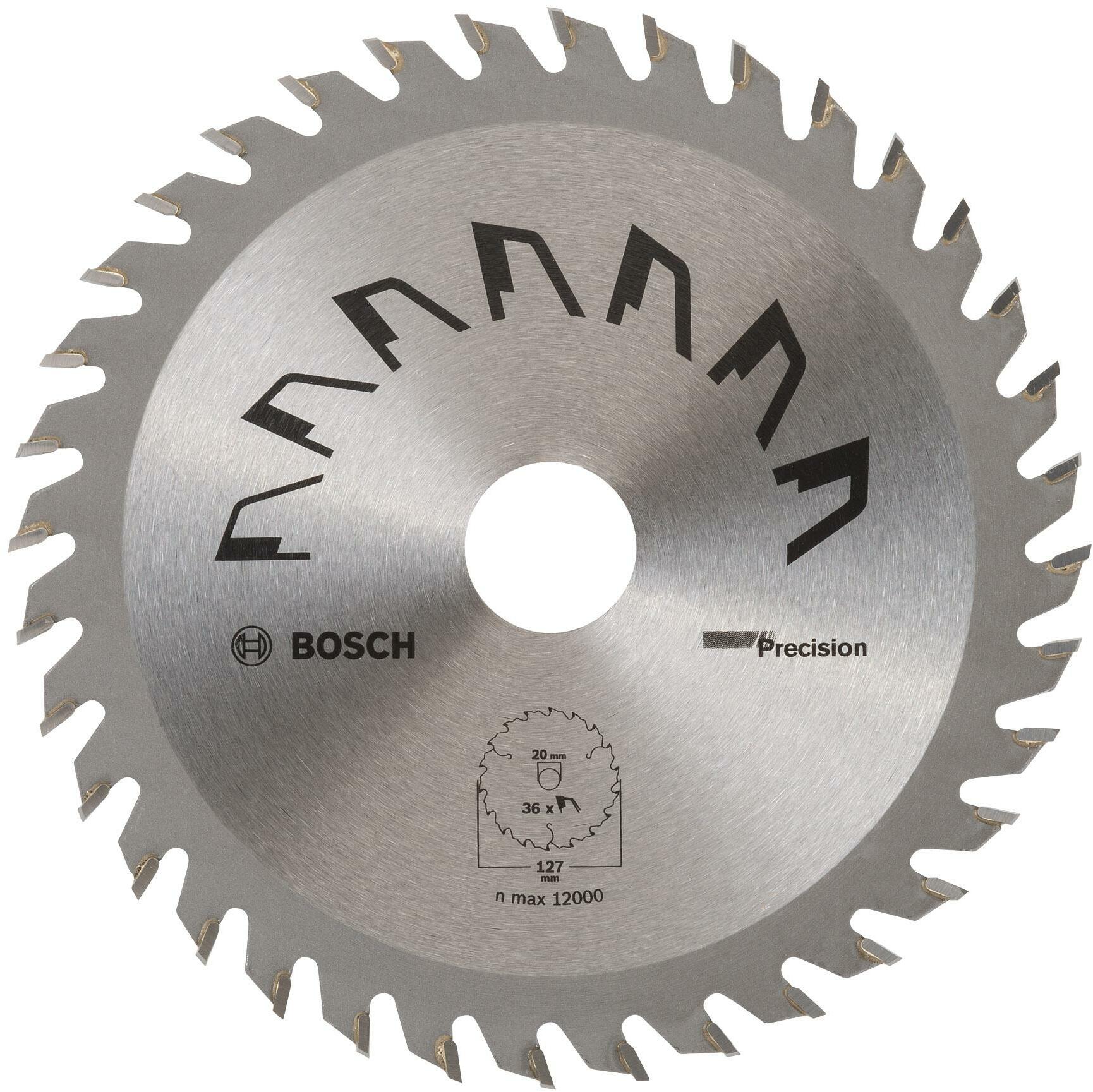 BOSCH 2609256960 Precision circular saw blade for wood 127x10 mm, 36T ...