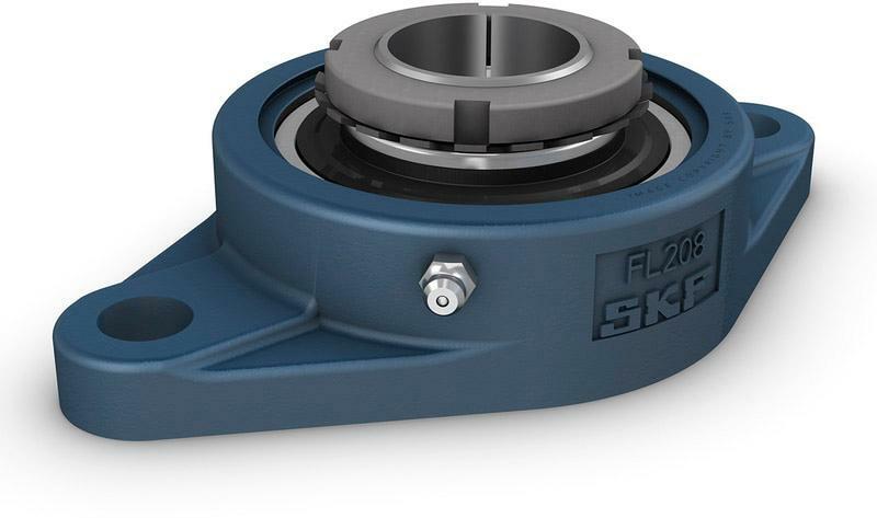 SKF FYTJ 30 KF Y ball bearing unit with flange oval, d 25 mm, A 30.5 mm, J 117 mm