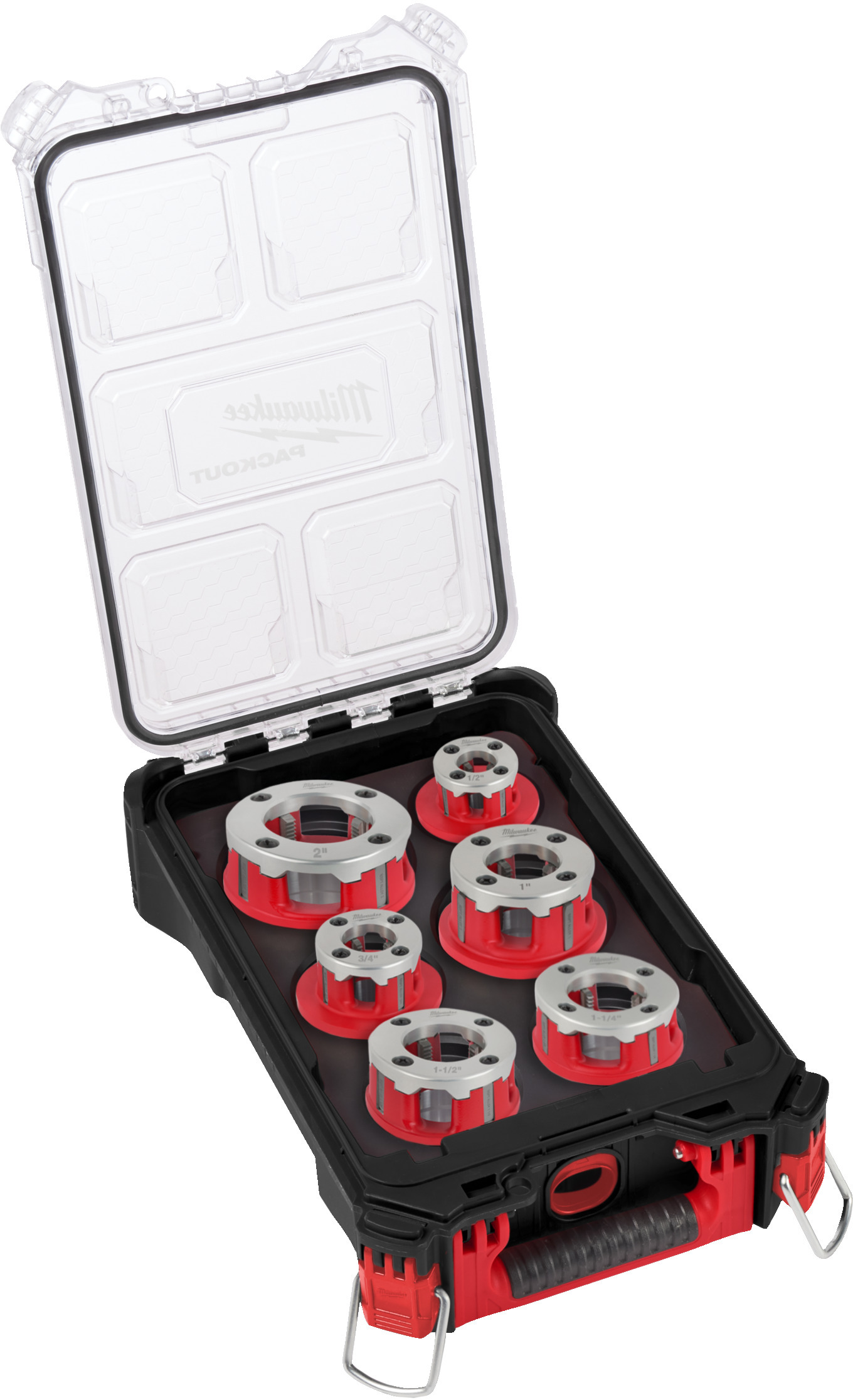MILWAUKEE 4932480249 thread cutting kit for M18 FPT2 incl. 6 heads from ...
