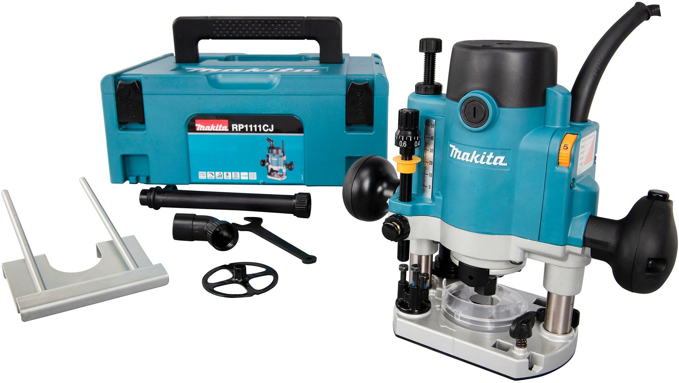 MAKITA RP1111CJ router 6-8 mm 1100W in MAKPAC II | Klium