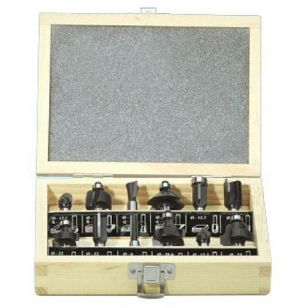 HIKOKI 711016 HM router set 6 mm 12-piece | Klium