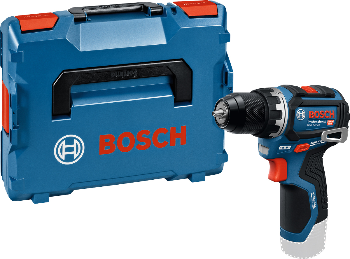 BOSCH GSR 12V-32 cordless drill driver in L-BOXX 102 (without battery ...
