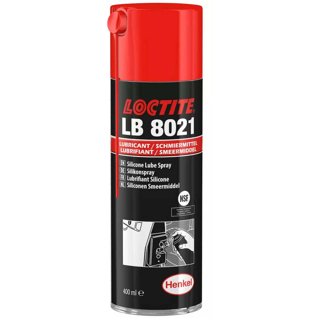 LOCTITE LB 8021 silicone lubricant (400ml aerosol can) - 2101262 | Klium