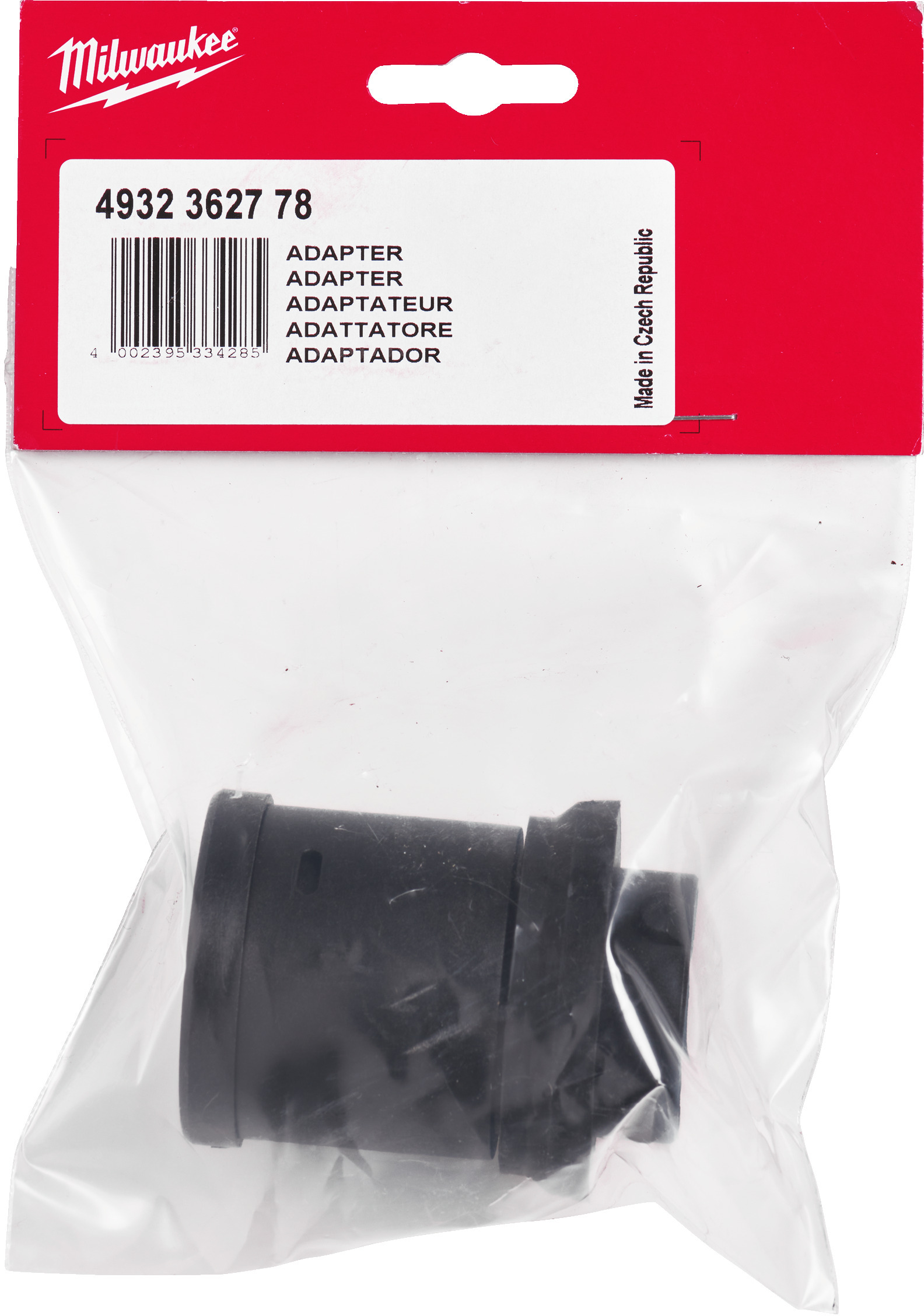 MILWAUKEE 4932362778 suction hose adapter (with bayonet for direct ...