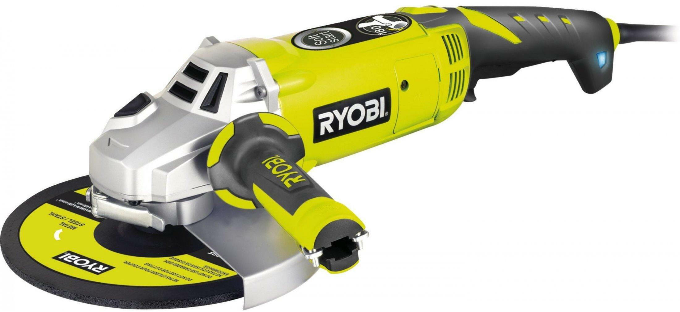 RYOBI EAG2000RS angle grinder 230mm 2000W - 5133000550 | Klium