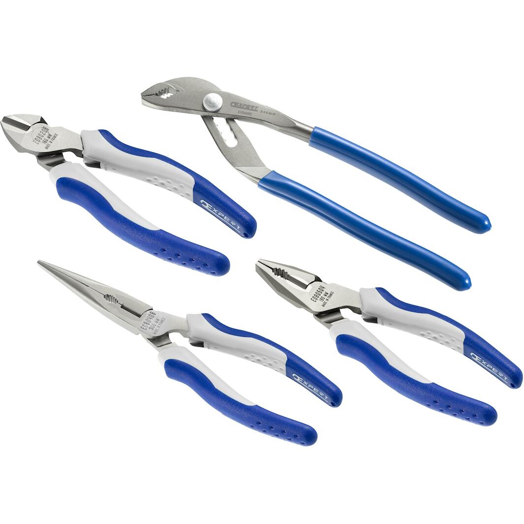 EXPERT E080817 mechanics pliers set 4-piece