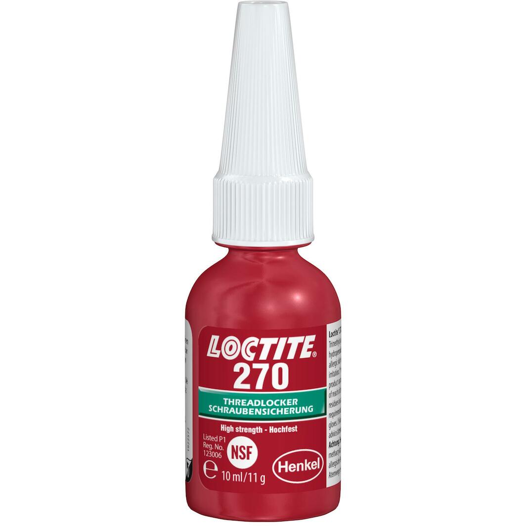 LOCTITE 270 high-strength threadlocker for general use (10 ml bottle ...