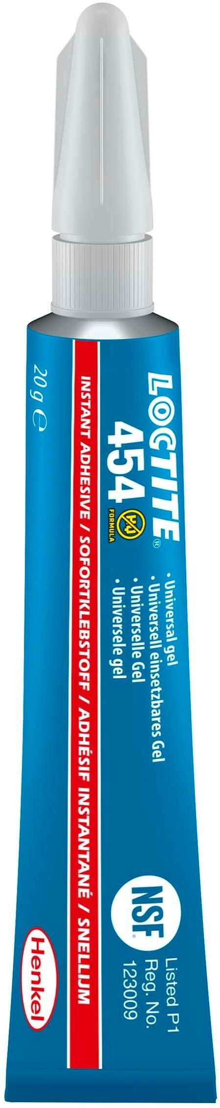 LOCTITE 454 instant adhesive (20g) - 195678 | Klium