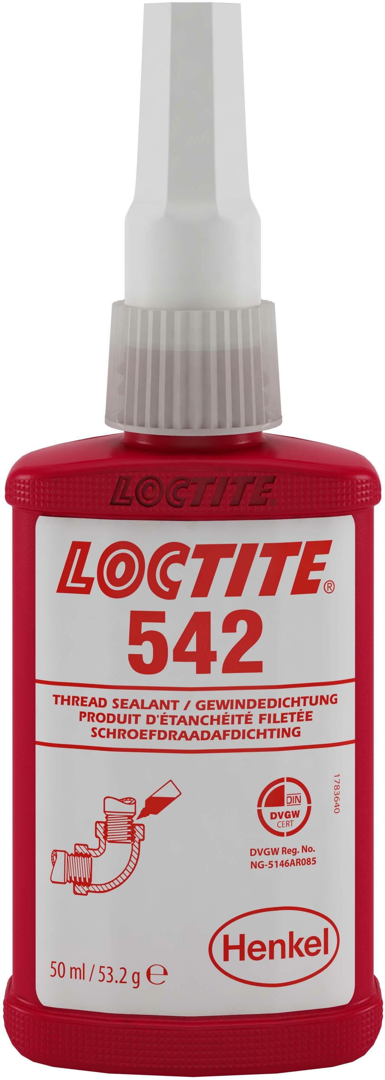 LOCTITE 542 thread sealant (50 ml bottle) - 234422 | Klium