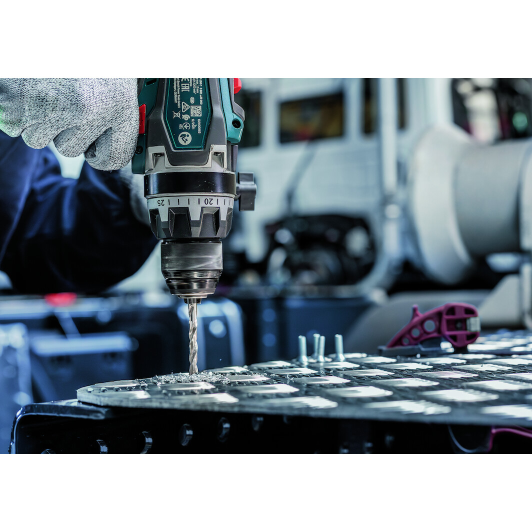 BOSCH 2608595055 metal drill bit HSS-G, DIN 338, 3 x 33 x 61 mm (10 ...
