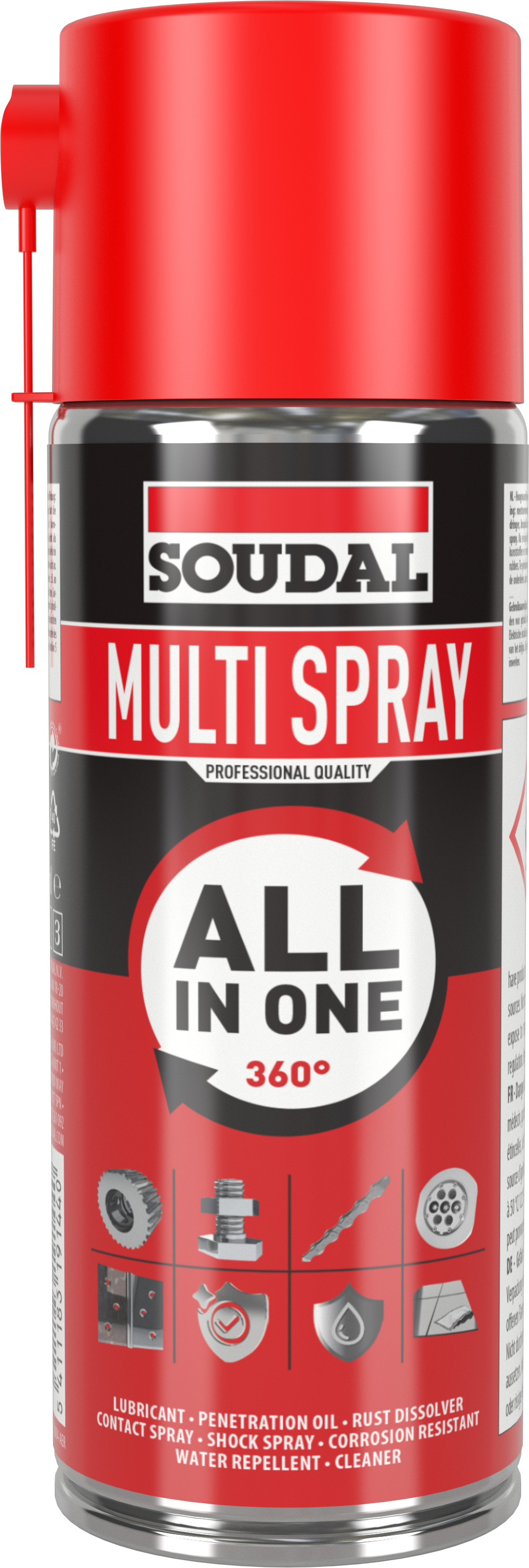 SOUDAL Multi Spray creep oil universal (400ml spray can) - 119707 | Klium