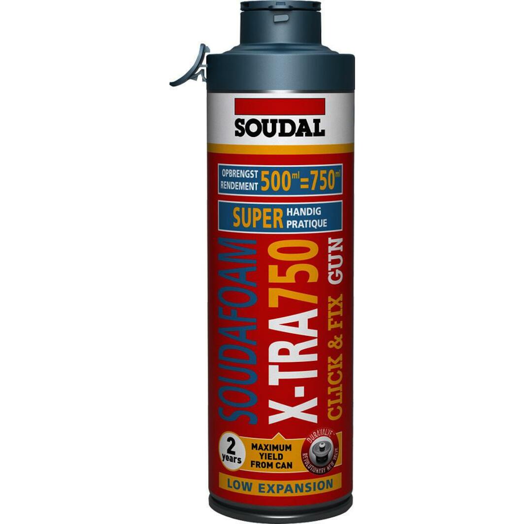 SOUDAL Soudafoam X-TRA 750 PU gun foam - 115176 | Klium