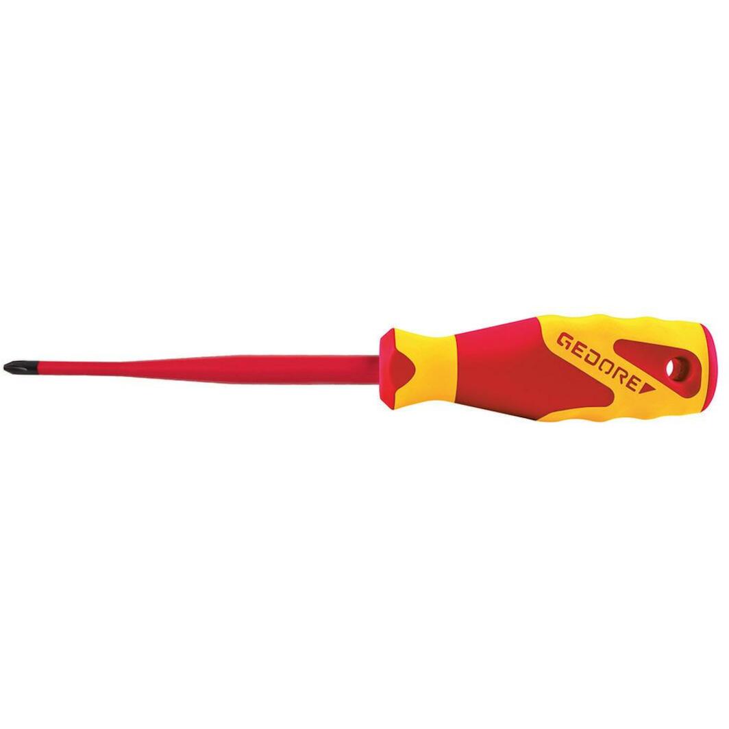 GEDORE VDE 2162 PH 2 screwdriver insulated to 1000V slim drive PH 2 ...