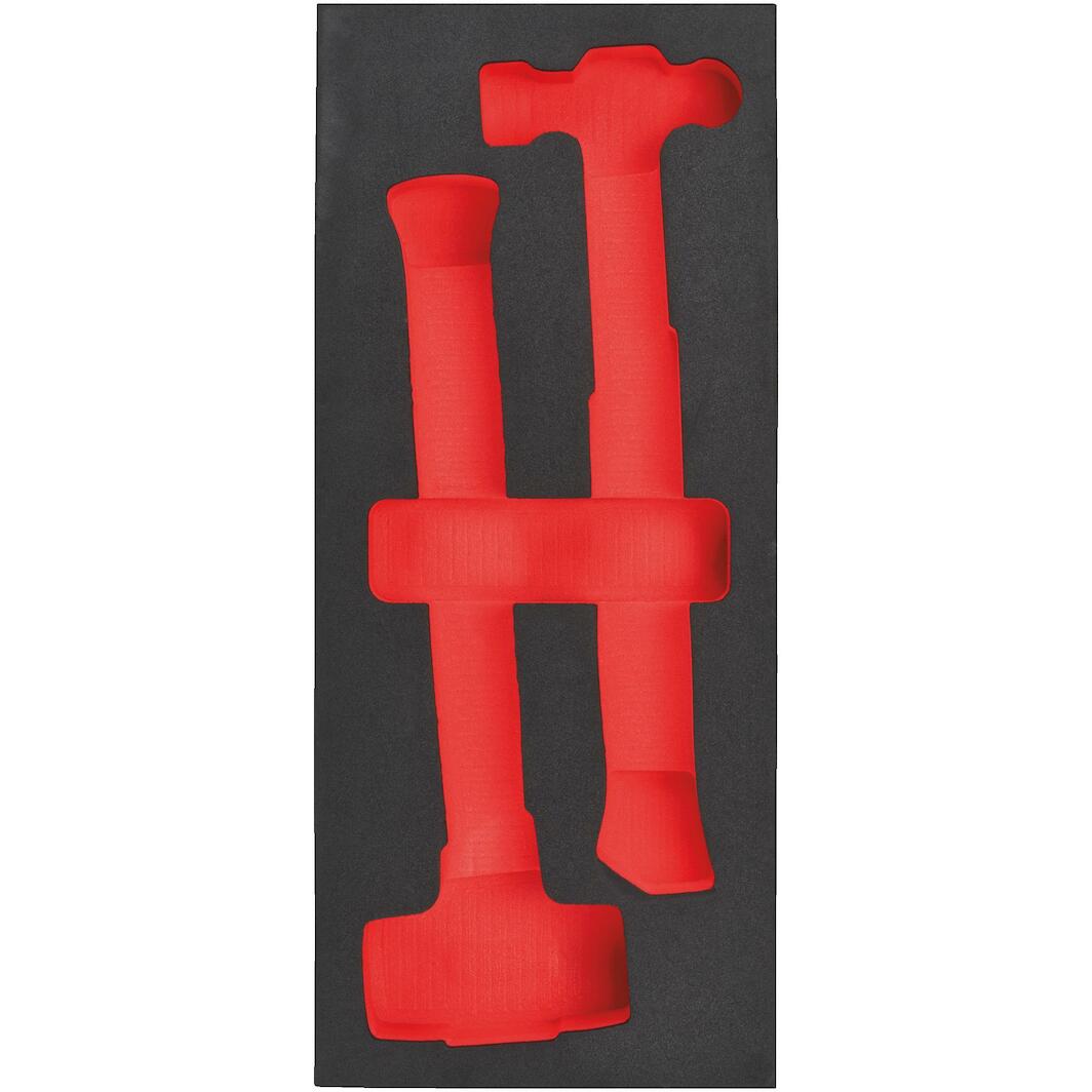 MILWAUKEE 4932493683 empty foam inlay for ball mallet 450g and ...