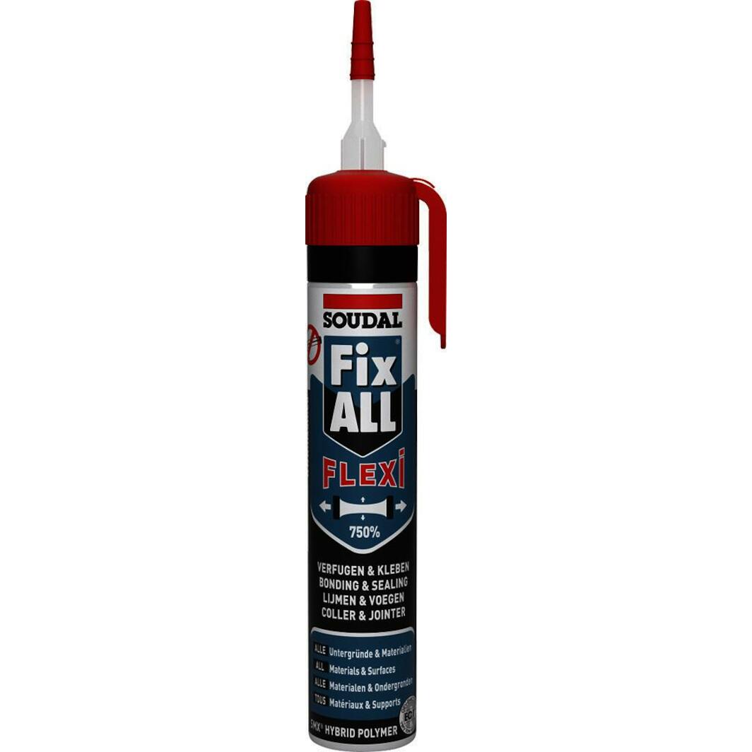 SOUDAL Fix ALL Flexi Presspack hybrid adhesive sealant white (200 ml) - 112347 | Klium
