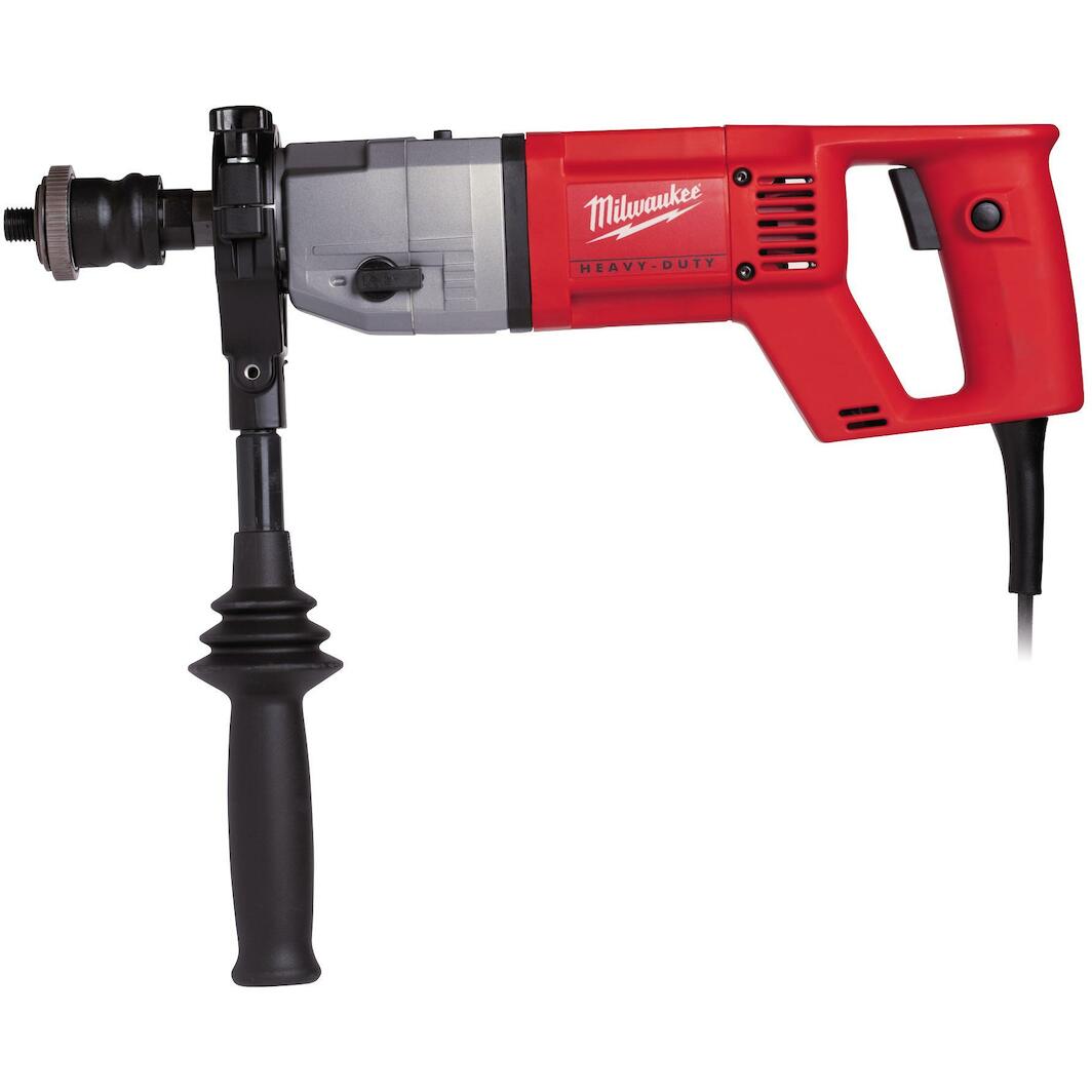 MILWAUKEE DE 10 RX 2-speed diamond core drill 1500 W in transport case ...