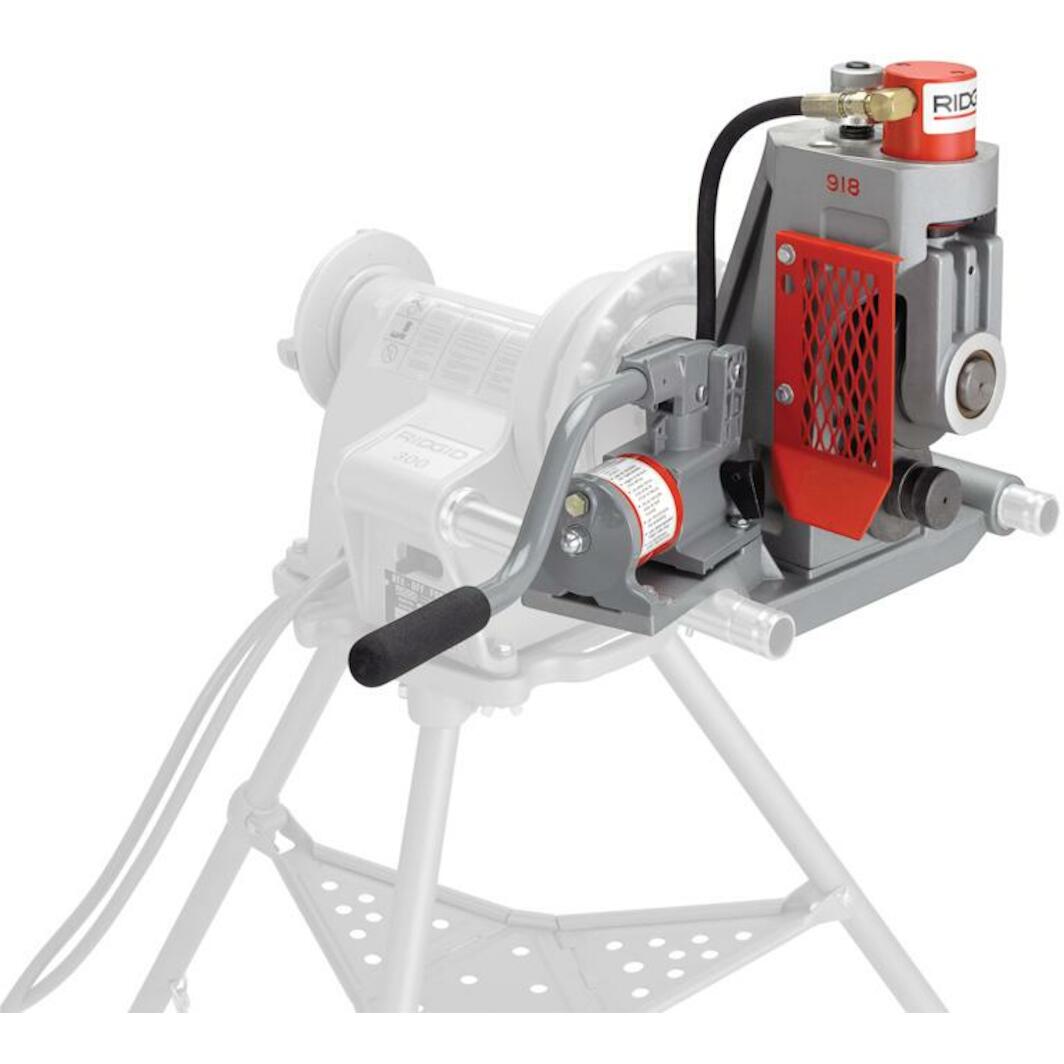 RIDGID 918 roller grooving machine with 1233/300 compact slide set 2 ...
