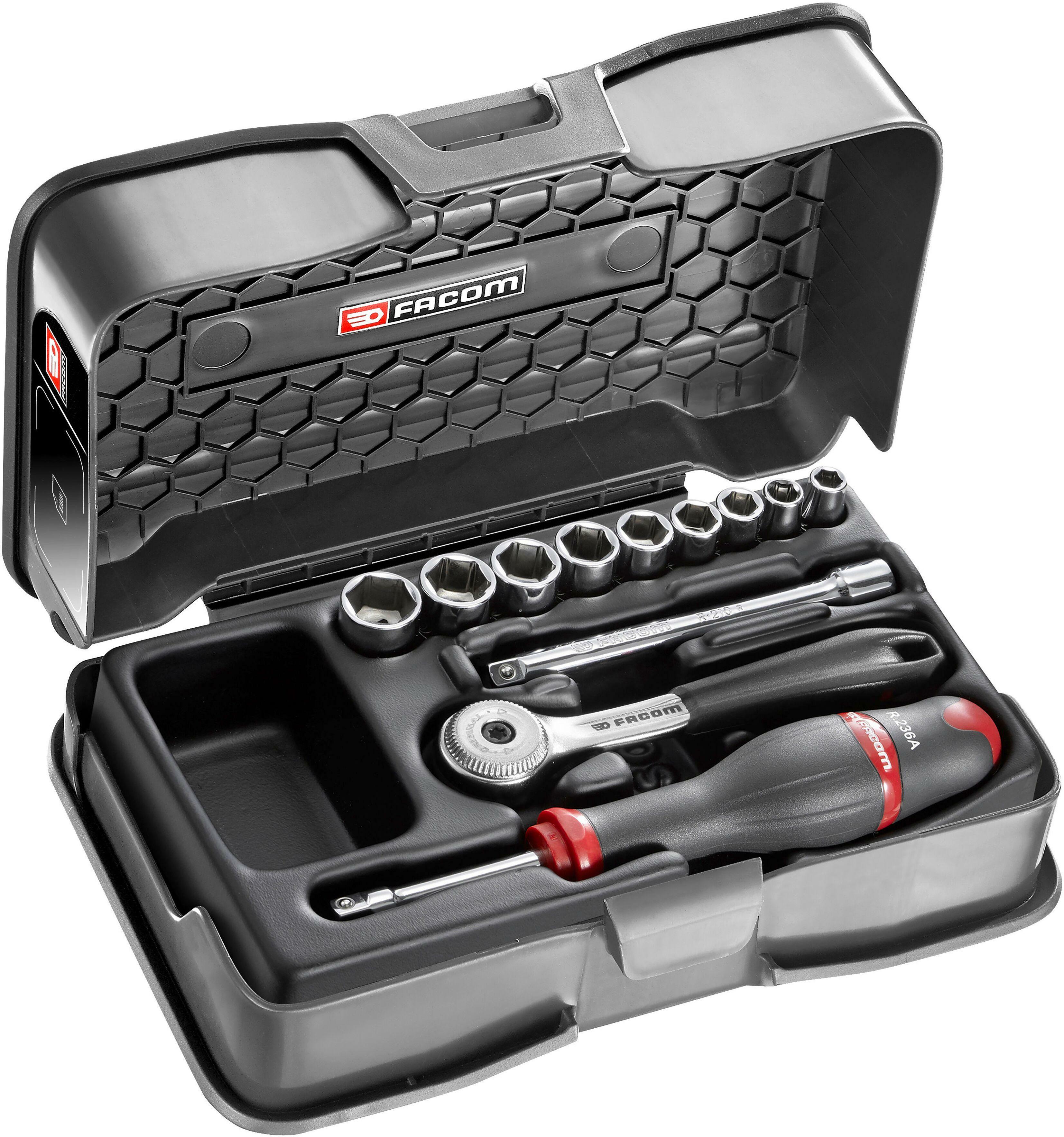 FACOM R.151-1P6 hand socket set 1/4 6k" | Klium