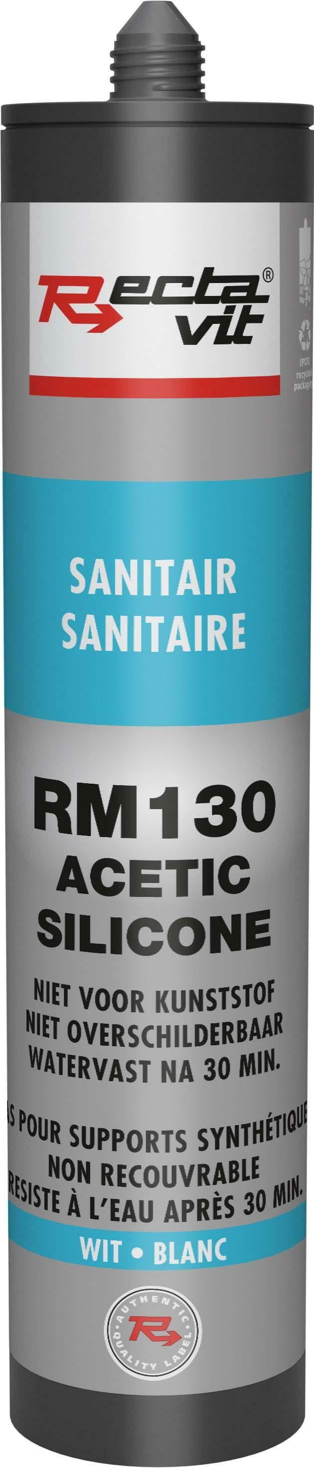 RECTAVIT Recta-Mastic 130 jointing sealant for sanitary ware white (310 ml) - 113651 | Klium