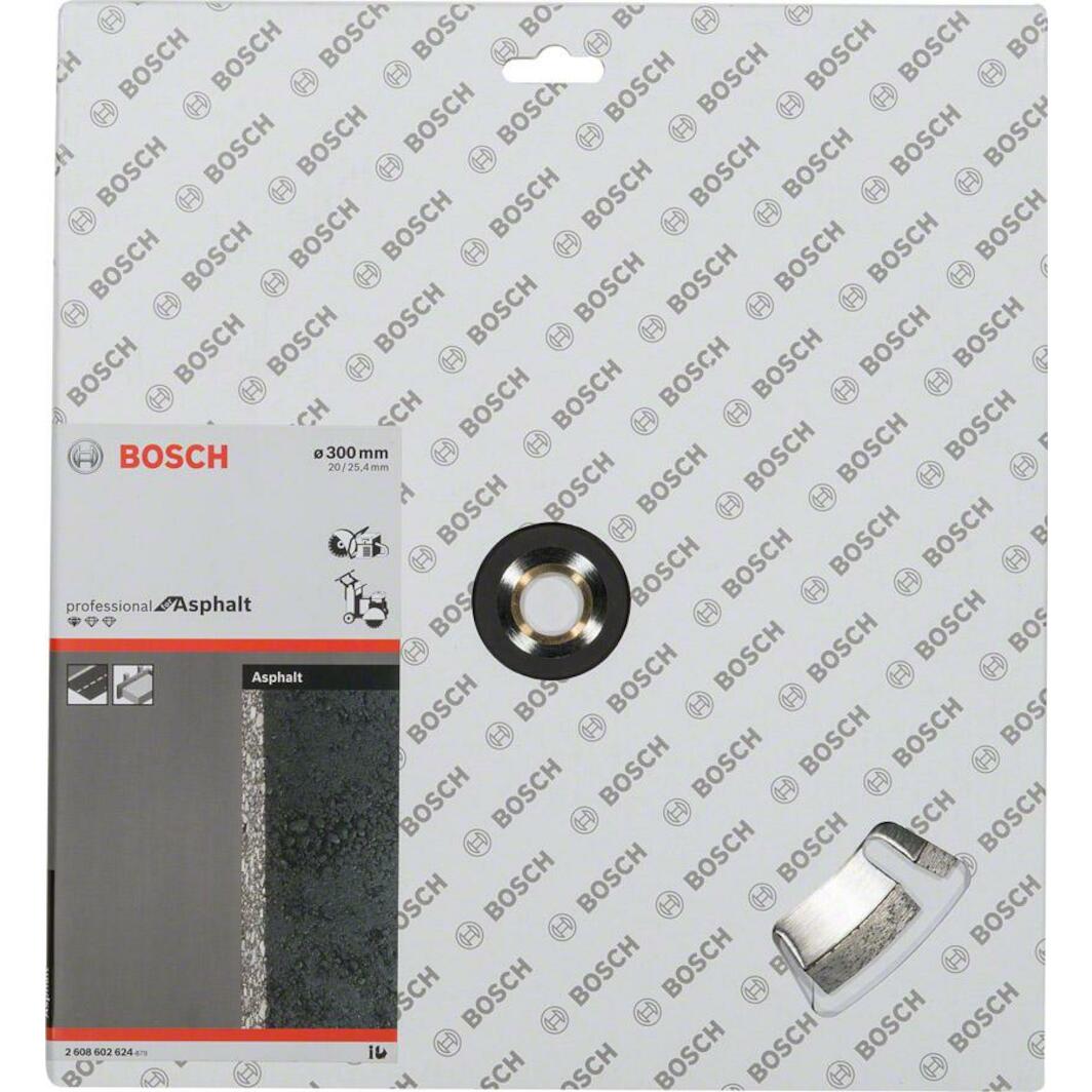 BOSCH 2608602624 diamond cutting disc Standard for Asphalt 300 x 20/25 ...
