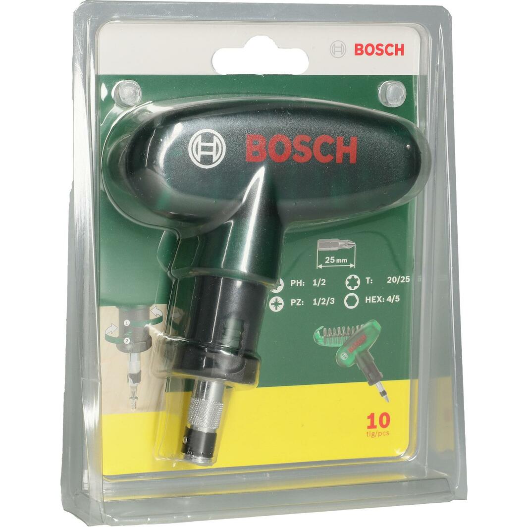 BOSCH 2607019510 Pocket screw bit set 10-piece | Klium