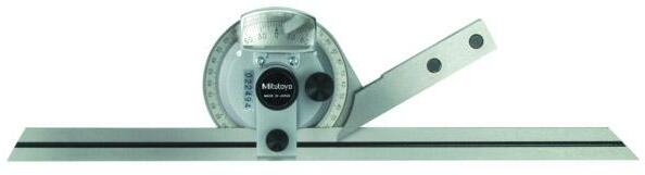 MITUTOYO 187-908-10 universal goniometer with 300 mm ruler | Klium